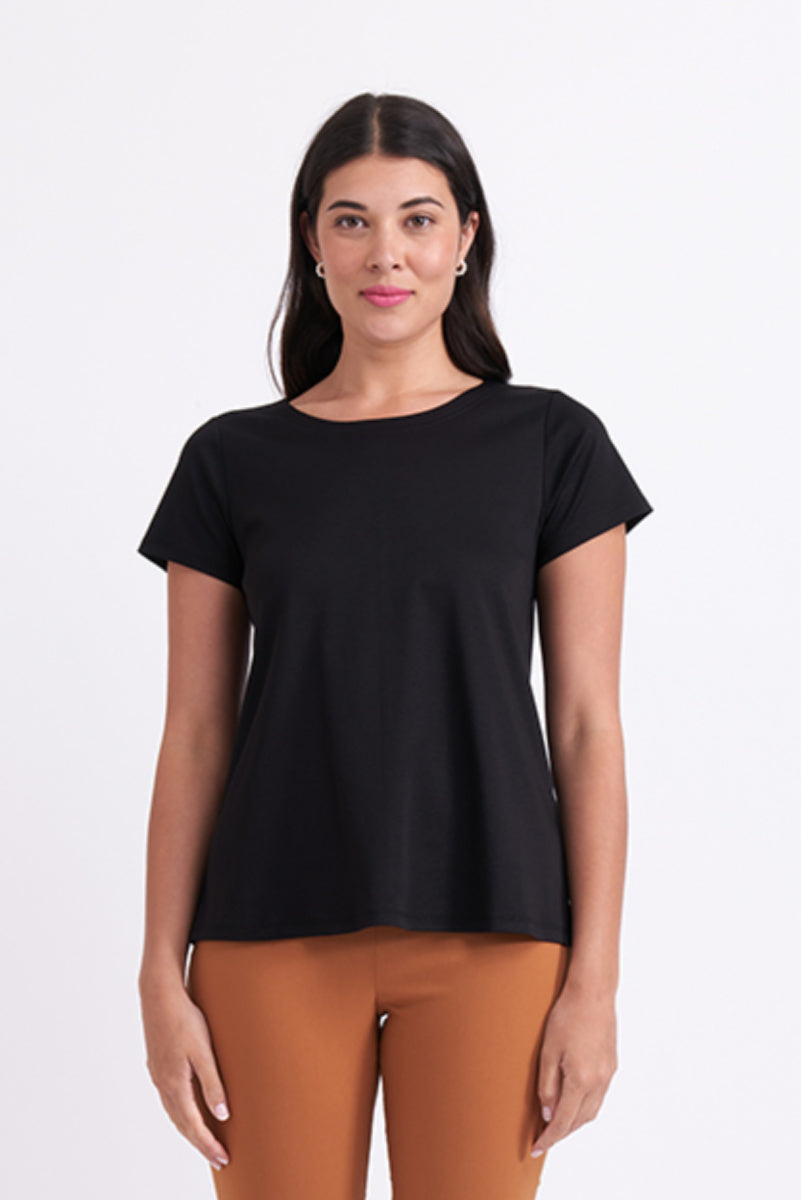 Et La Mer | Foil NATURAL FLARE TOP: BLACK